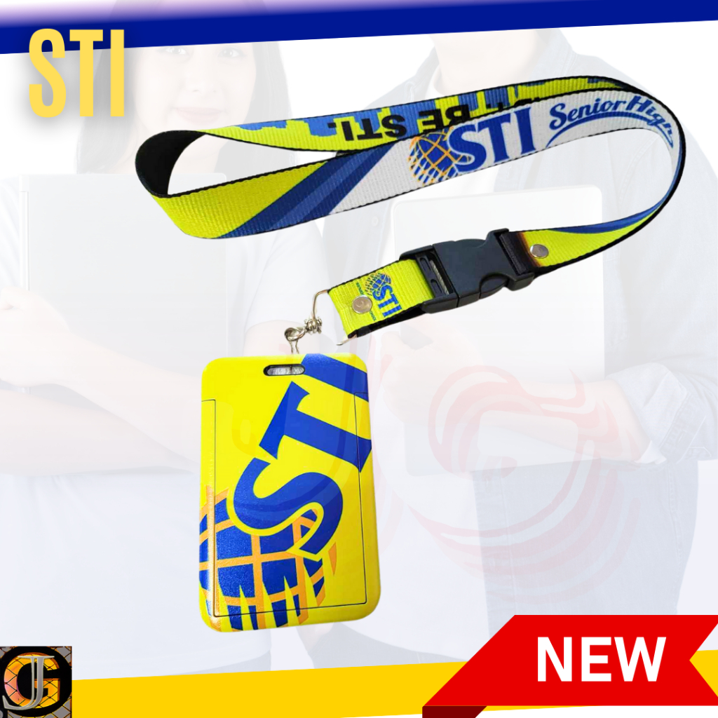 jg New STI Senior HighSchool Lanyards STI College Id Lace Name Tags ...