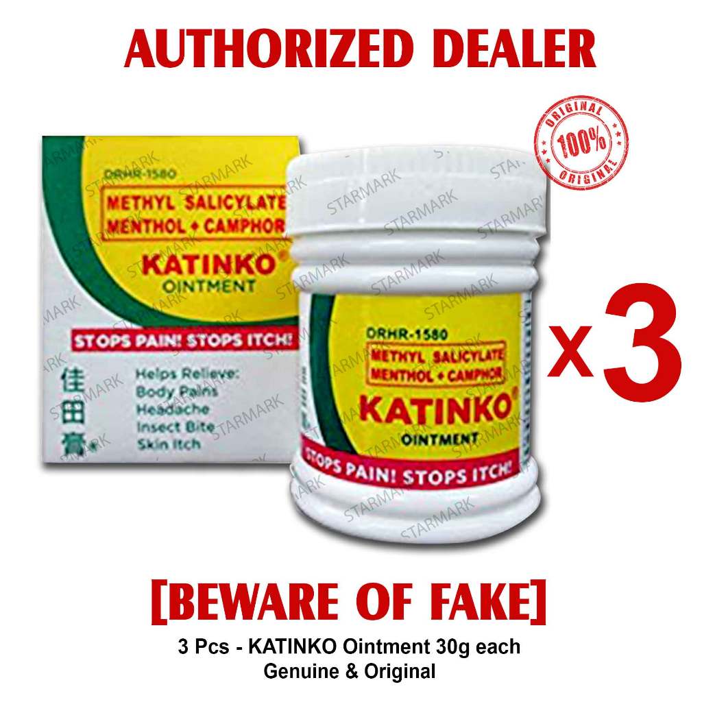 Katinko Ointment 30g 30 grams - Genuine and Original - 3 Pcs | Shopee ...