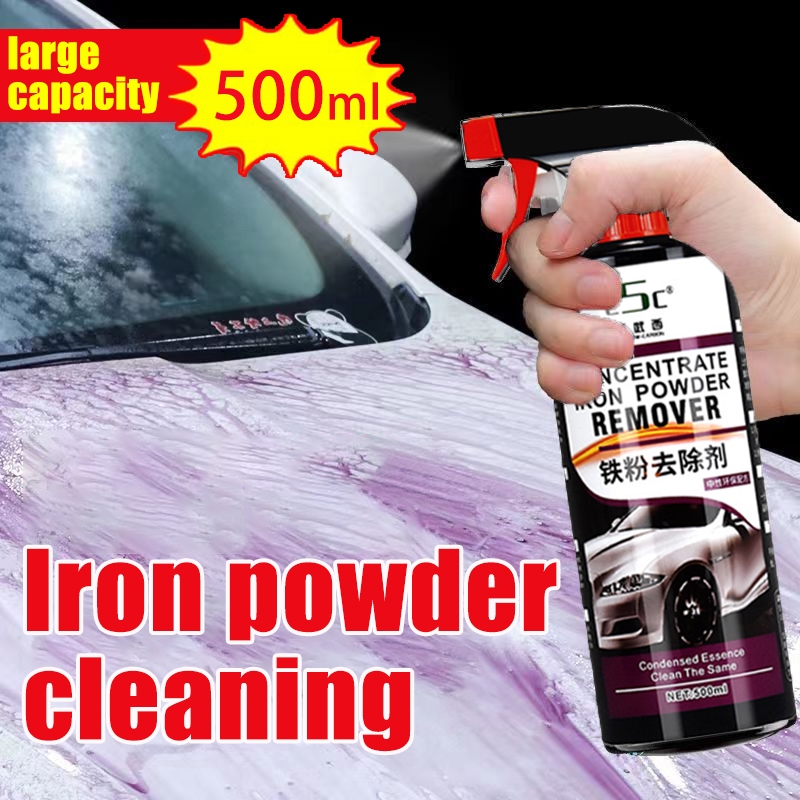 500ml Car Rust Remover Rust Remover Spray Car maintenance iron powder ...