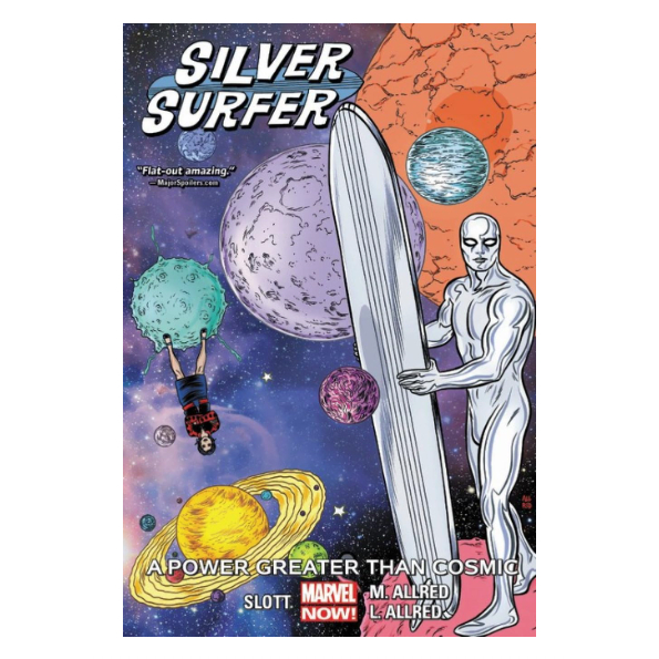 SILVER SURFER 5 : A Power Greater Than Cosmic (SOFTCOVER) BY Dan Slott ...