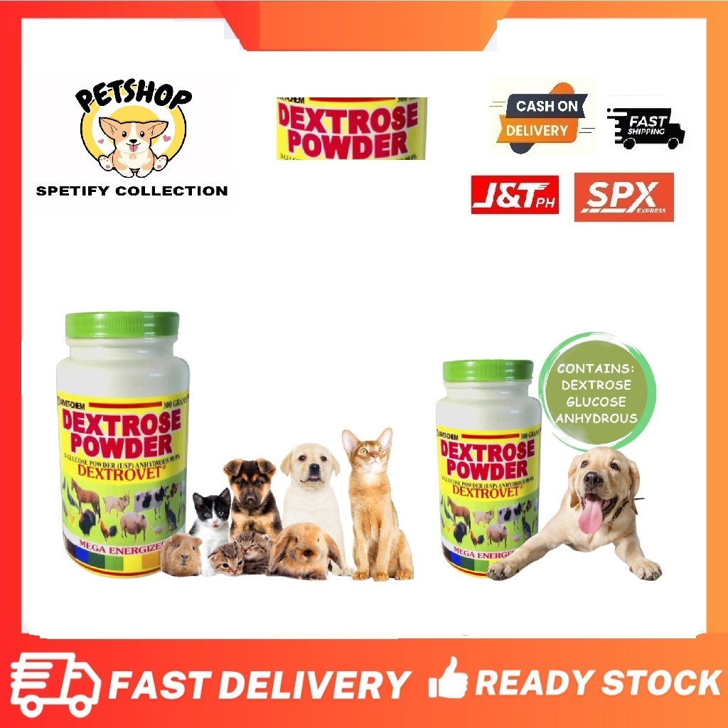 Dextrose Powder 100grams Dextrovet Electrolytes for Rehydration for All ...