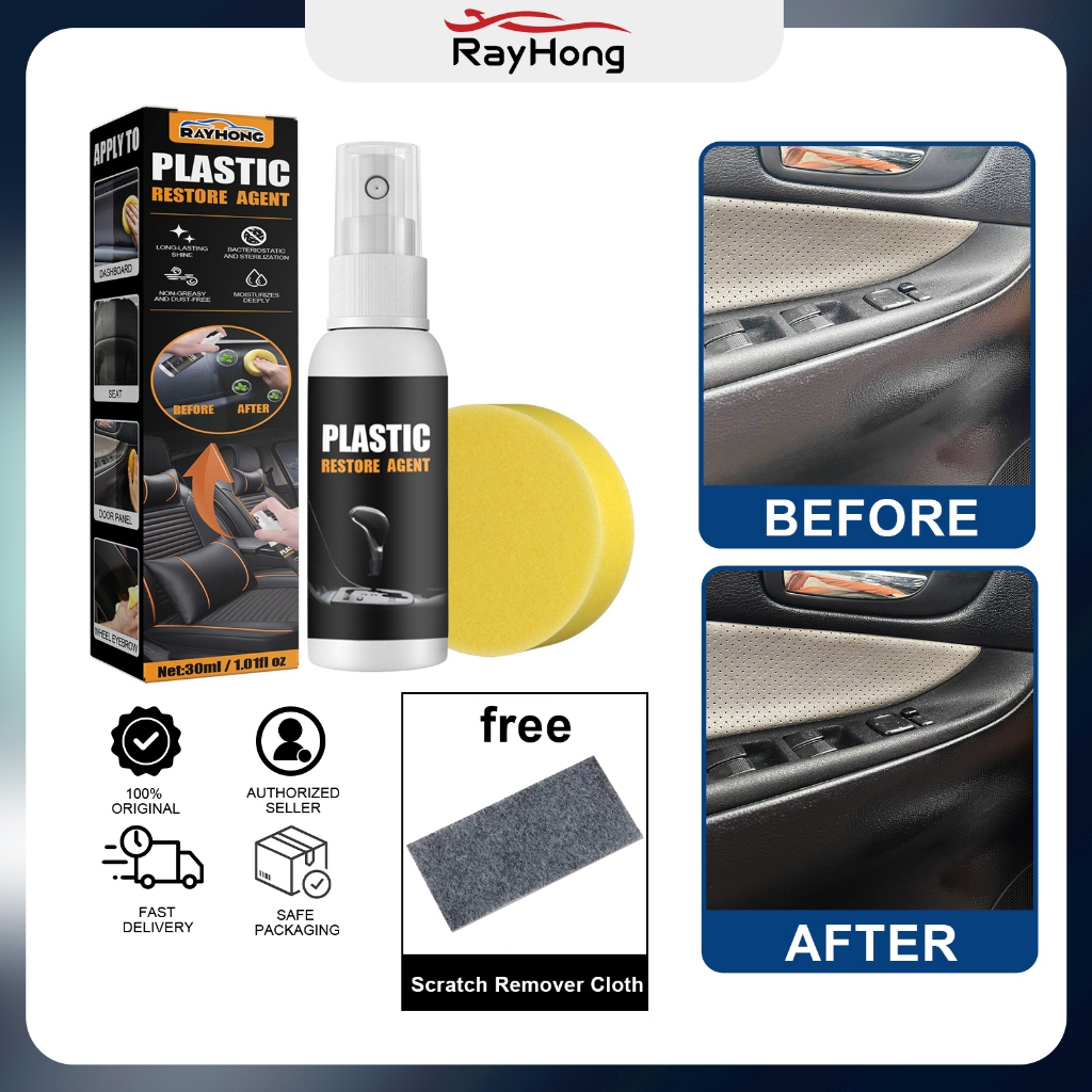 Rayhong Car plastic refurbishing agent crystal plating car interior ...