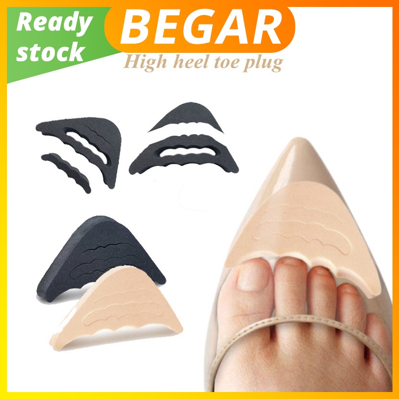 1 Pair Adjustable Shoe Filler Reusable Toe Plug Foot Brace Pad Sponge ...