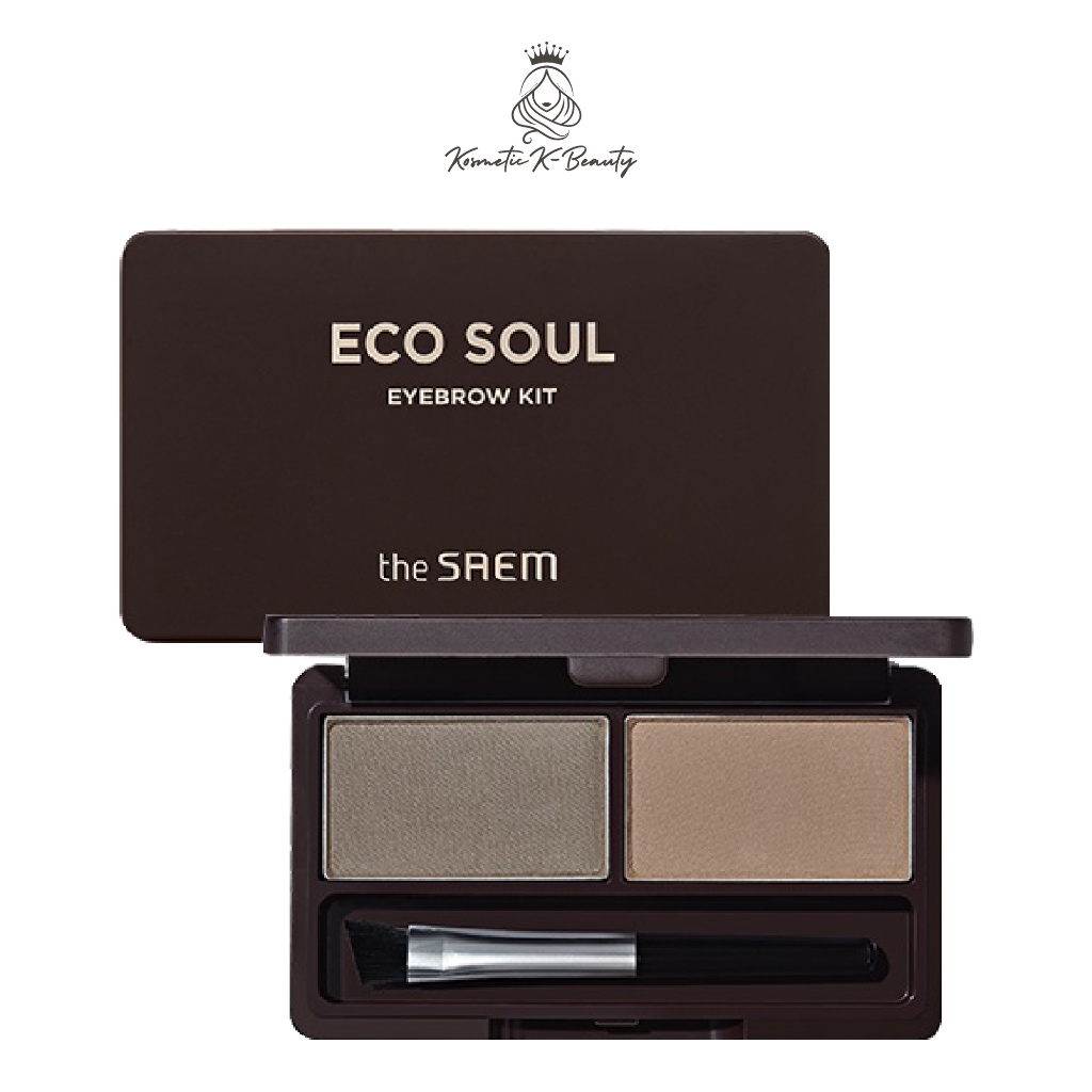 The Saem Eco Soul Eyebrow Kit (2 Types) | Shopee Philippines