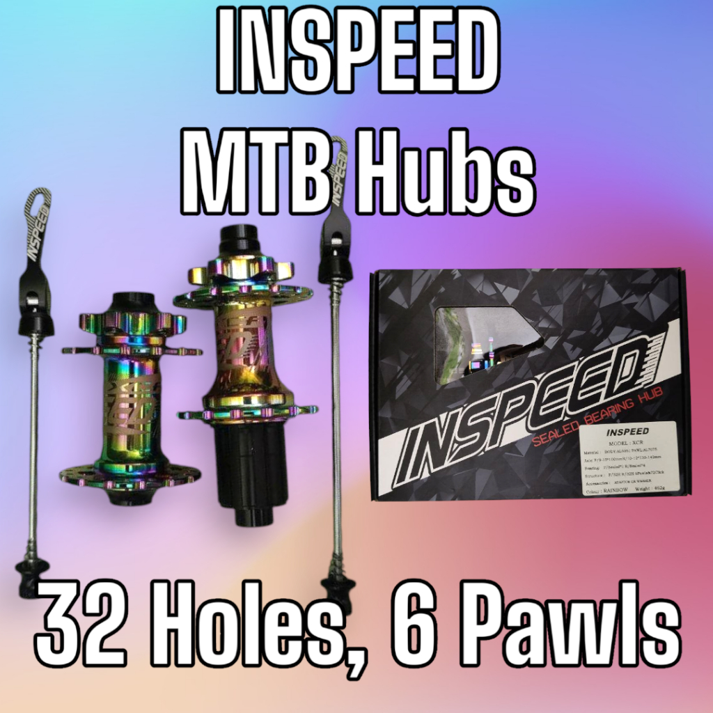 INSPEED Bike Hubs Cassette Type Tunog Mayaman 6 Pawls MTB Hub | Shopee ...