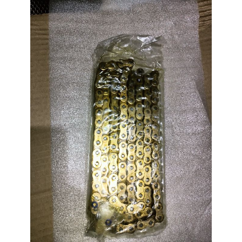 racing chain gold 428Hx132L high graded chain | Shopee Philippines