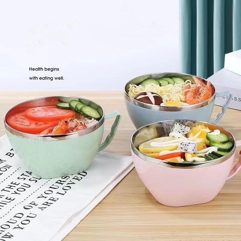 Stainless steel stylish fast food instant noodles lunch box bento box ...