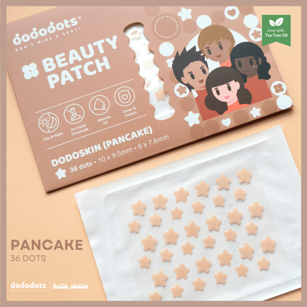 Dododots | DODOSKIN PANCAKE Acne Patch with TEA TREE OIL | 36 DOTS ...