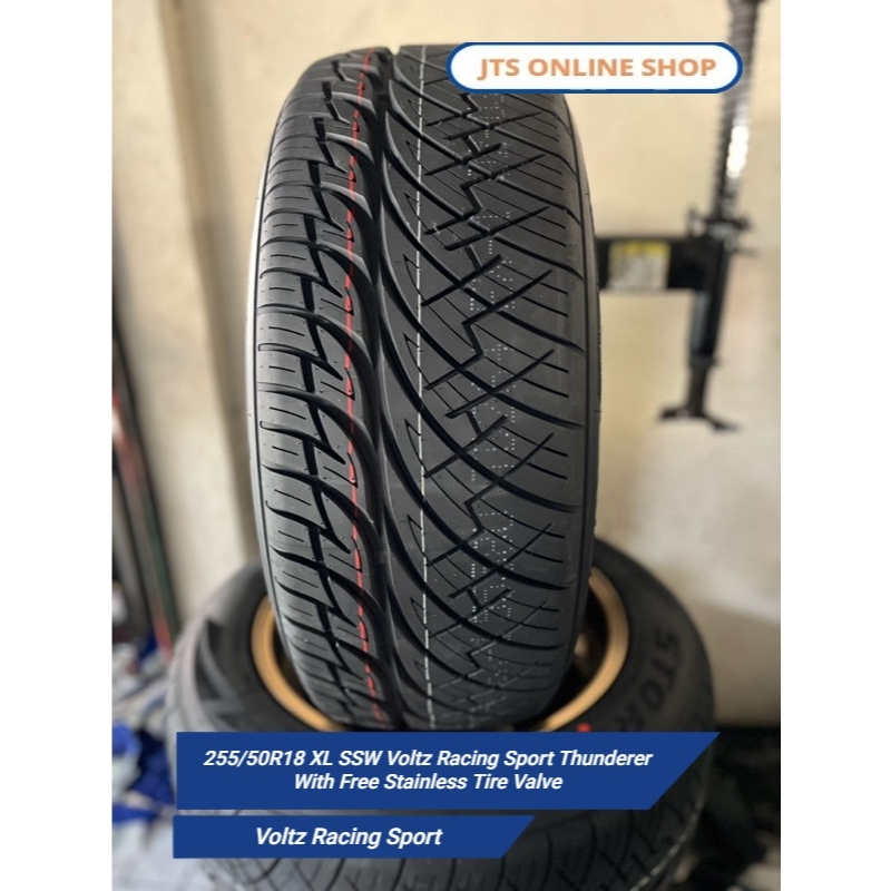 255/50R18 XL SSW Voltz Racing Sport Thunderer With Free Stainless Tire ...