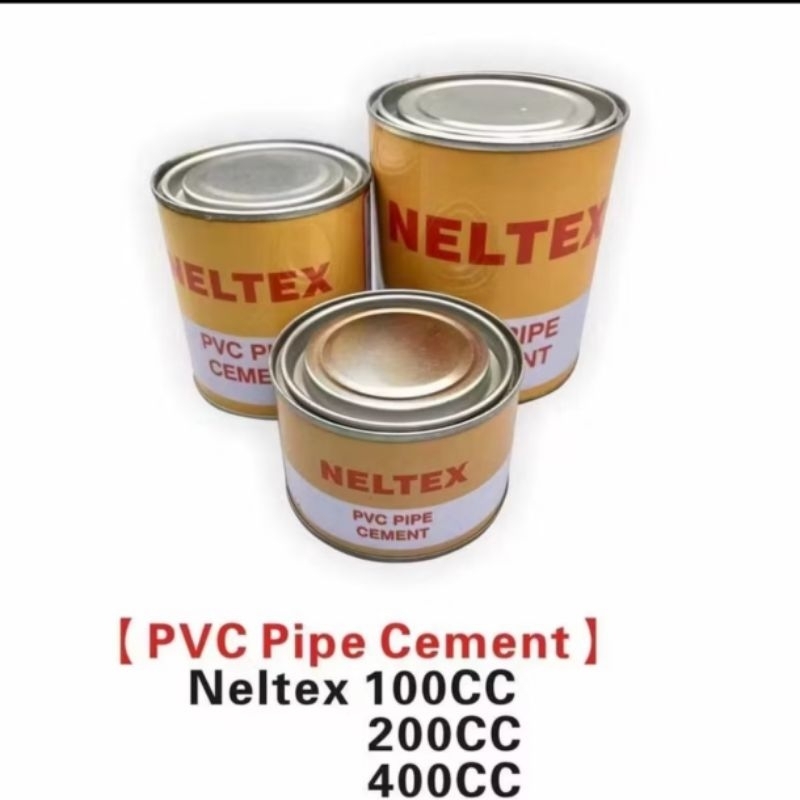 NELTEX Solvent PVC Pipe Cement 100cc/ 200cc/ 400cc | Shopee Philippines