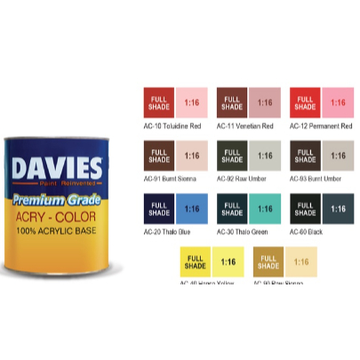 DAVIES PAINT (ACRY COLOR) | Shopee Philippines