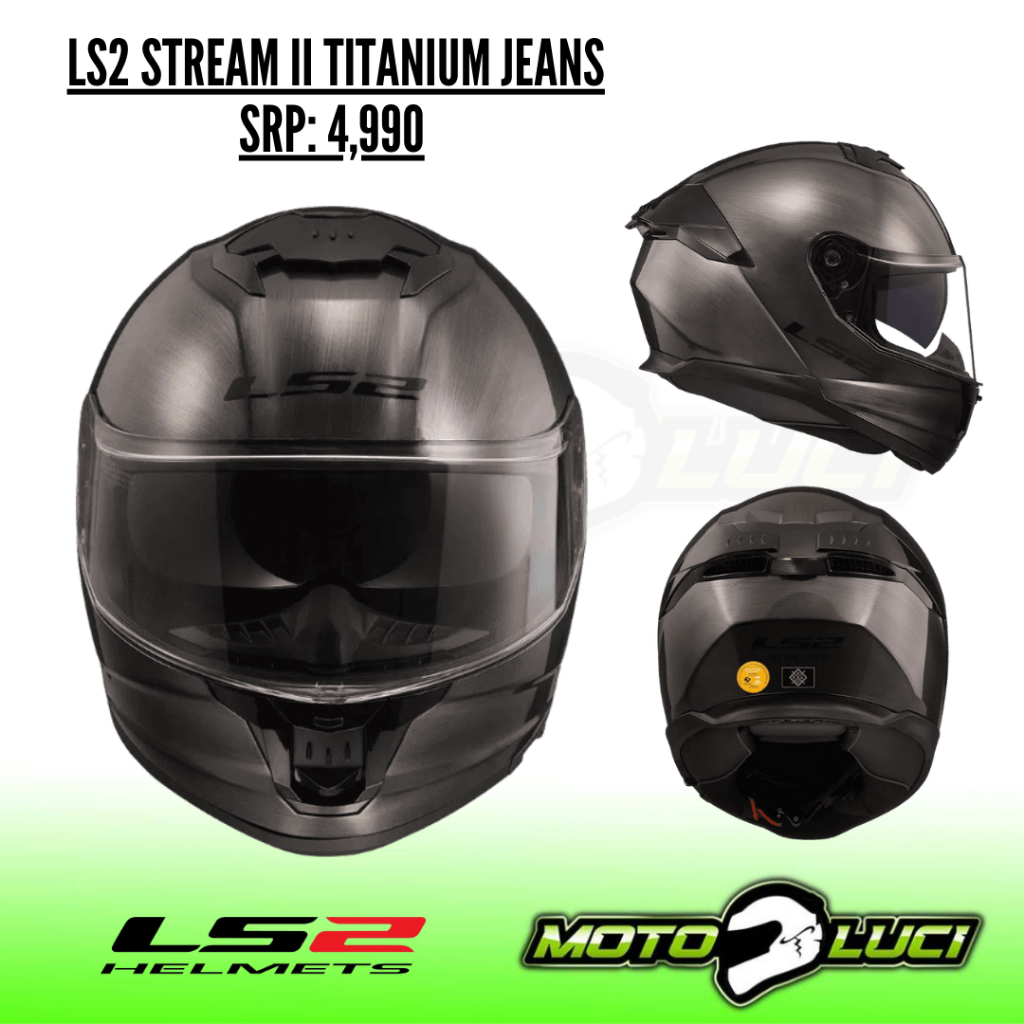 LS2 FF808 STREAM II Full face Dual Visor Helmet | Shopee Philippines