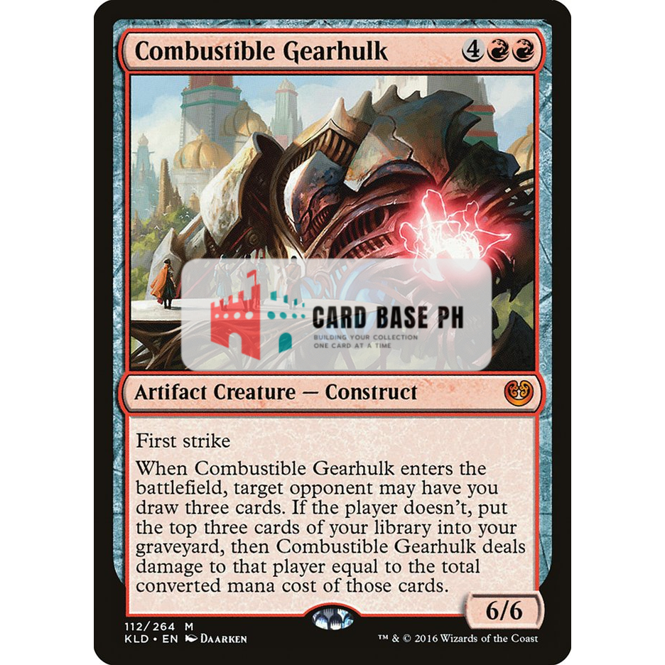 Combustible Gearhulk - Magic the Gathering Trading Card | Shopee ...