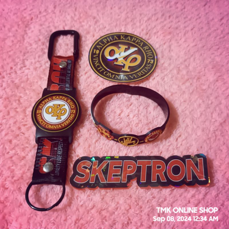 ALPHA KAPPA RHO SKEPTRON KEYLACE, BALLER AND STICKER | Shopee Philippines