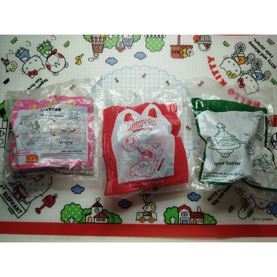 Mcdonald's Toys Set Ronald, Snoopy and Minions | Shopee Philippines