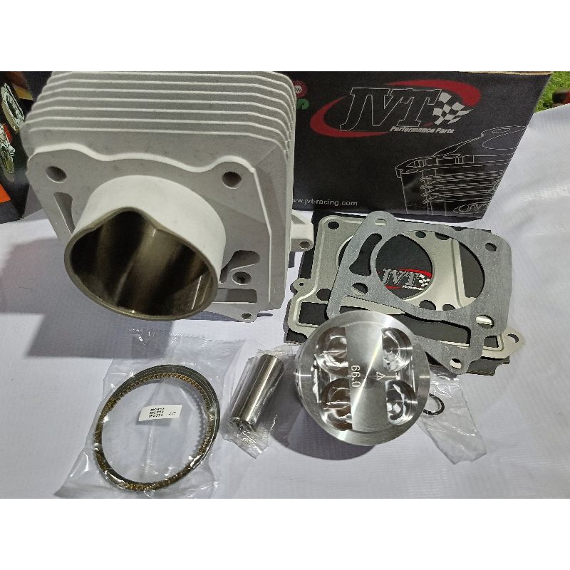 JVT RAIDER 150 CARB CYLINDER BLOCK 66MM CROMEBORE | Shopee Philippines