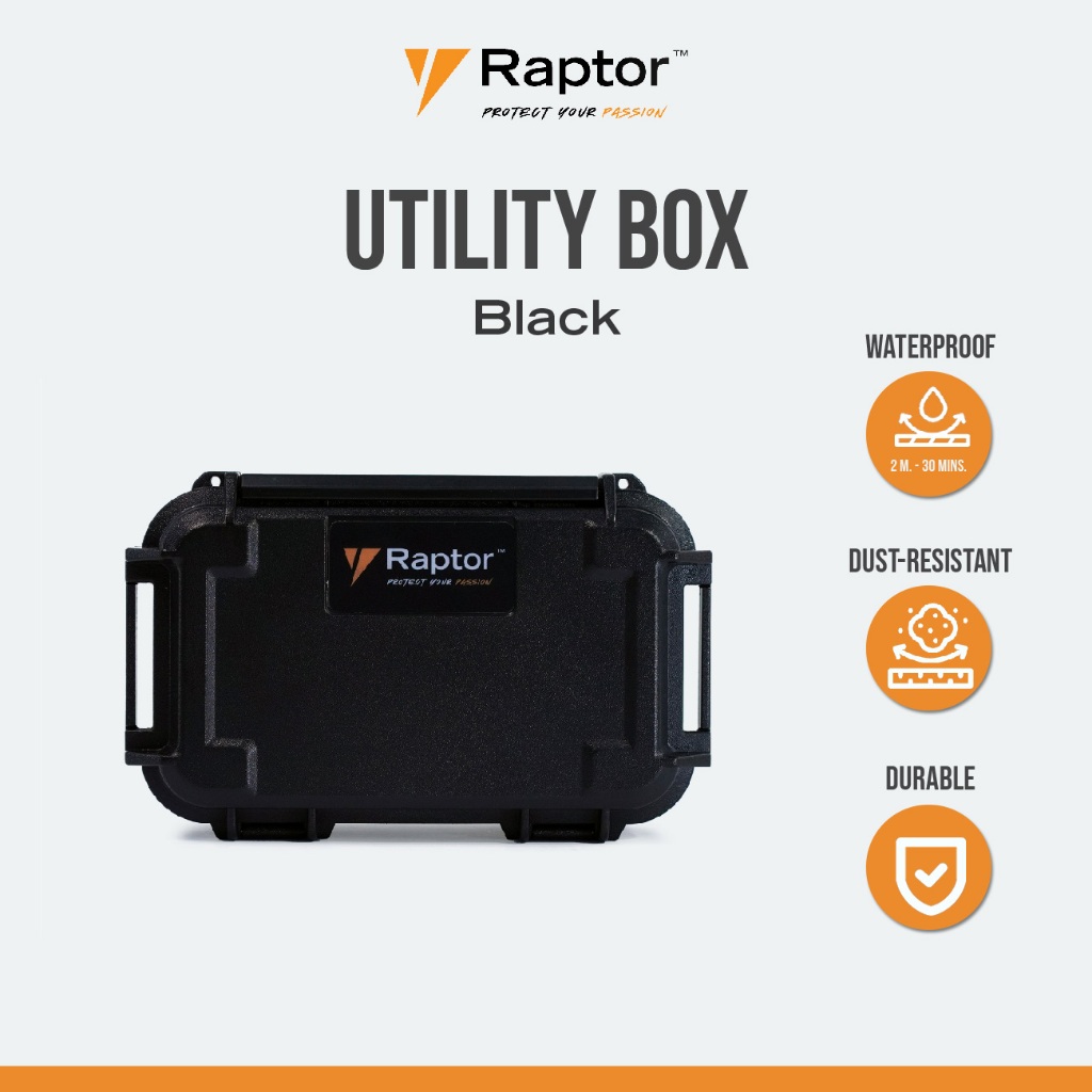 Raptor Case Utility Box for Electronics, Jewelry and Small Valuables ...