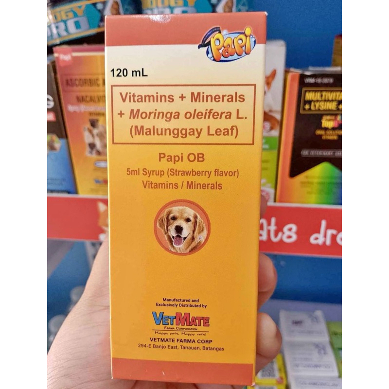 PAPI OB Pet Vitamins for Pregnant Dog | Shopee Philippines