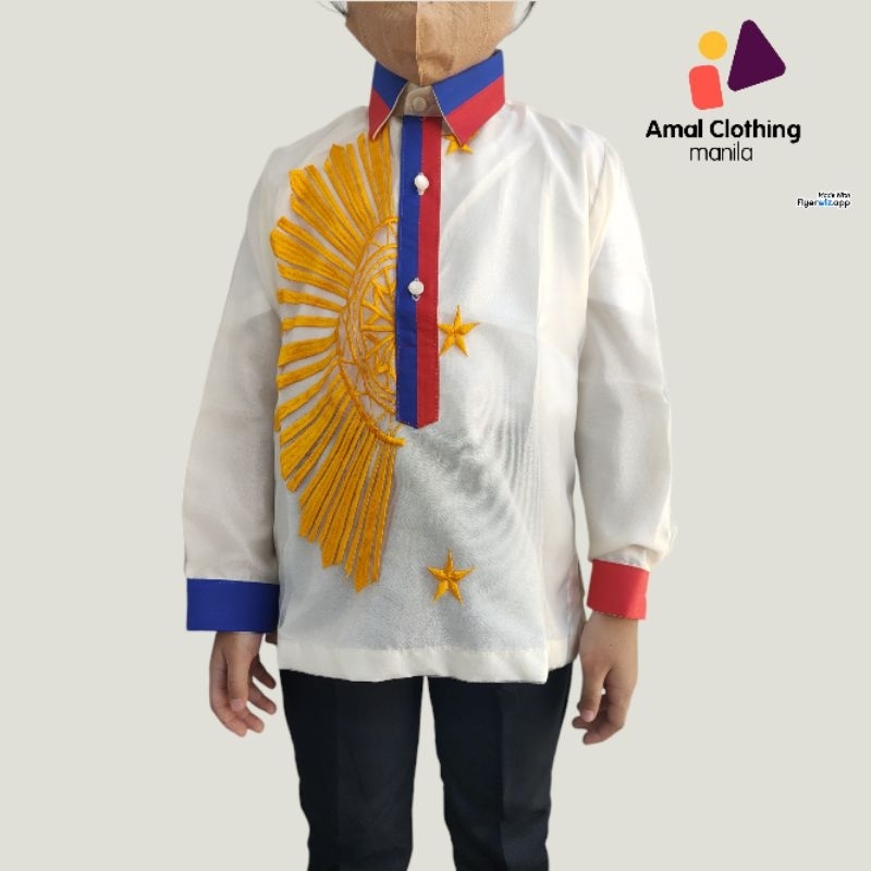 BARONG KIDS traditional attire for kids | Shopee Philippines