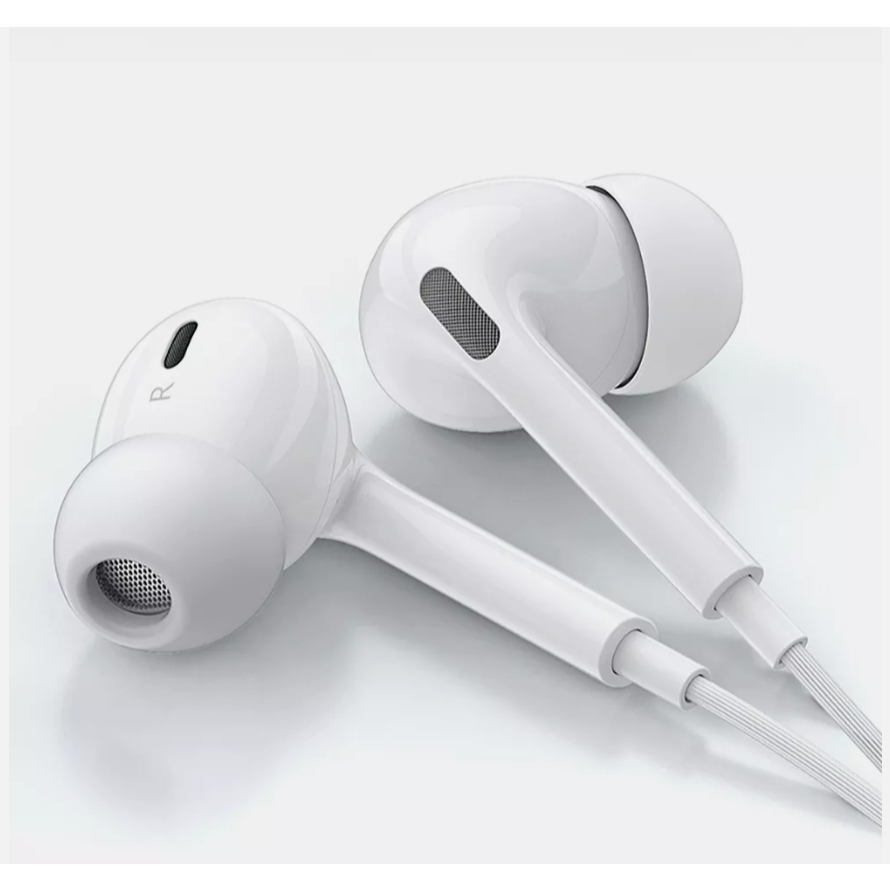 Earphones wired 3.5MM Tyec C IP Headset Stereo Earbud HiFi Bass ...