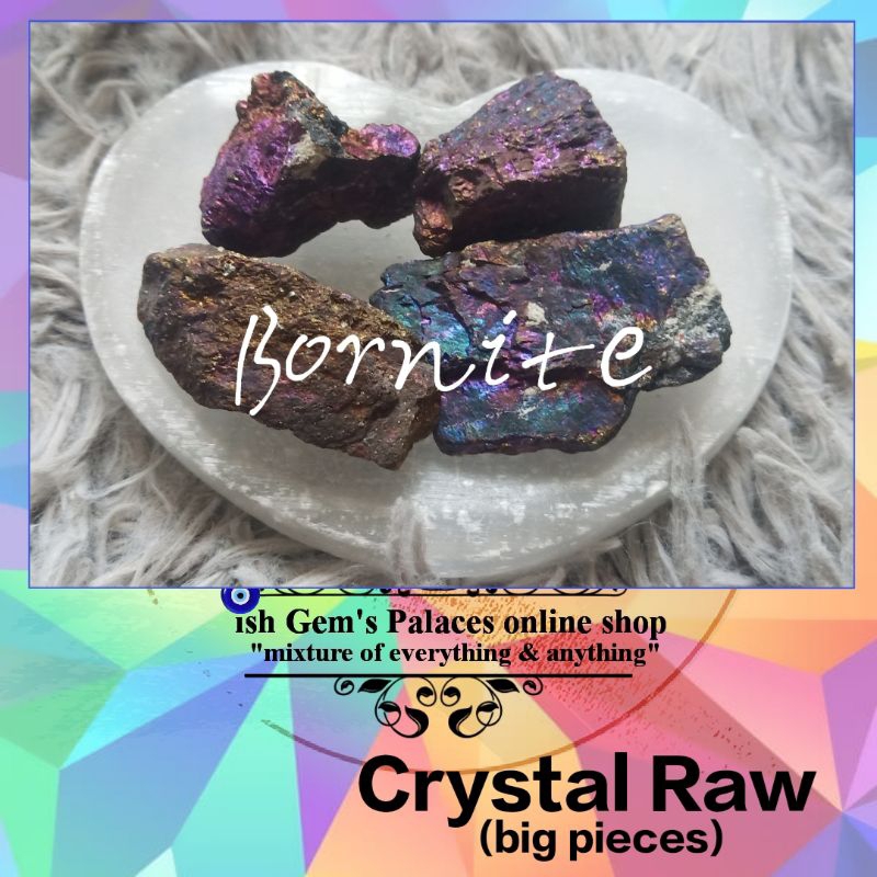 CRYSTAL RAW - Bornite (chunks) | Shopee Philippines