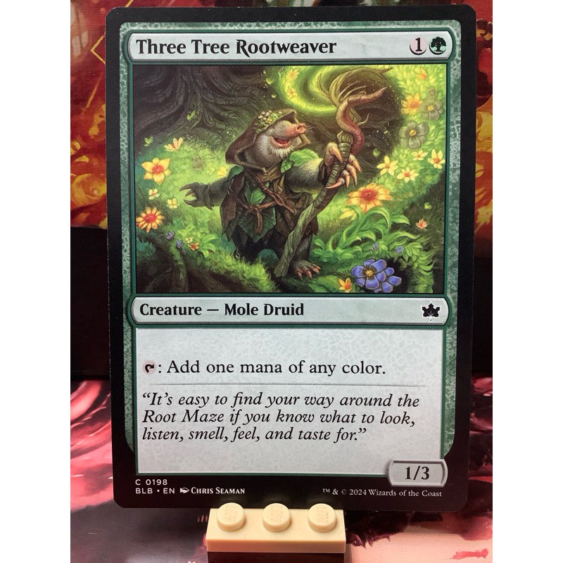 MAGIC; The Gathering - Three Tree Rootweaver (Bloomburrow) | Shopee ...