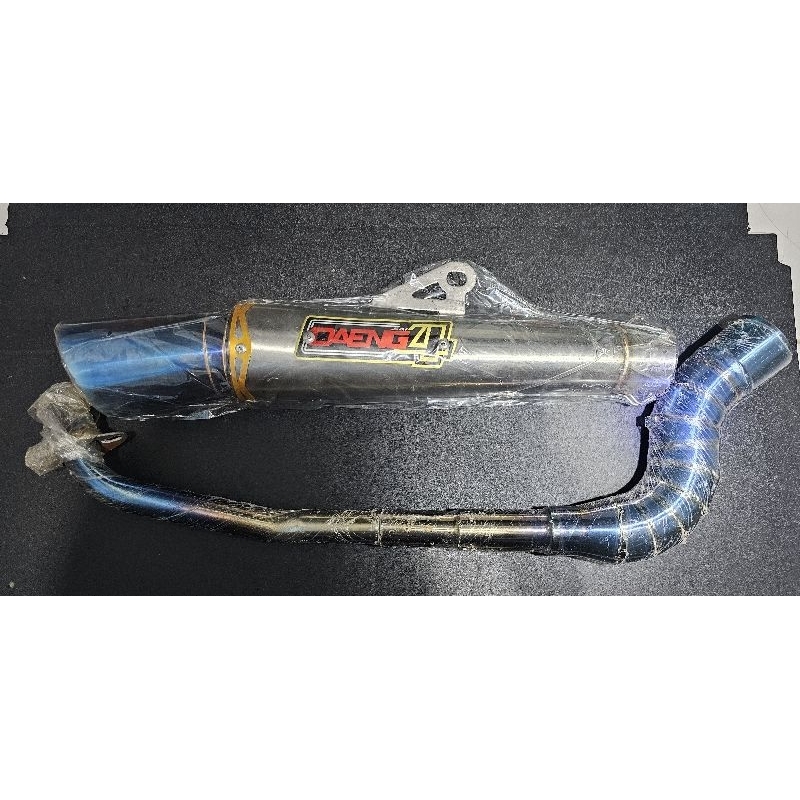 DAENG SAI 4 WAVE 125/XRM 125 MUFFLER SET TAMBUTSO | Shopee Philippines