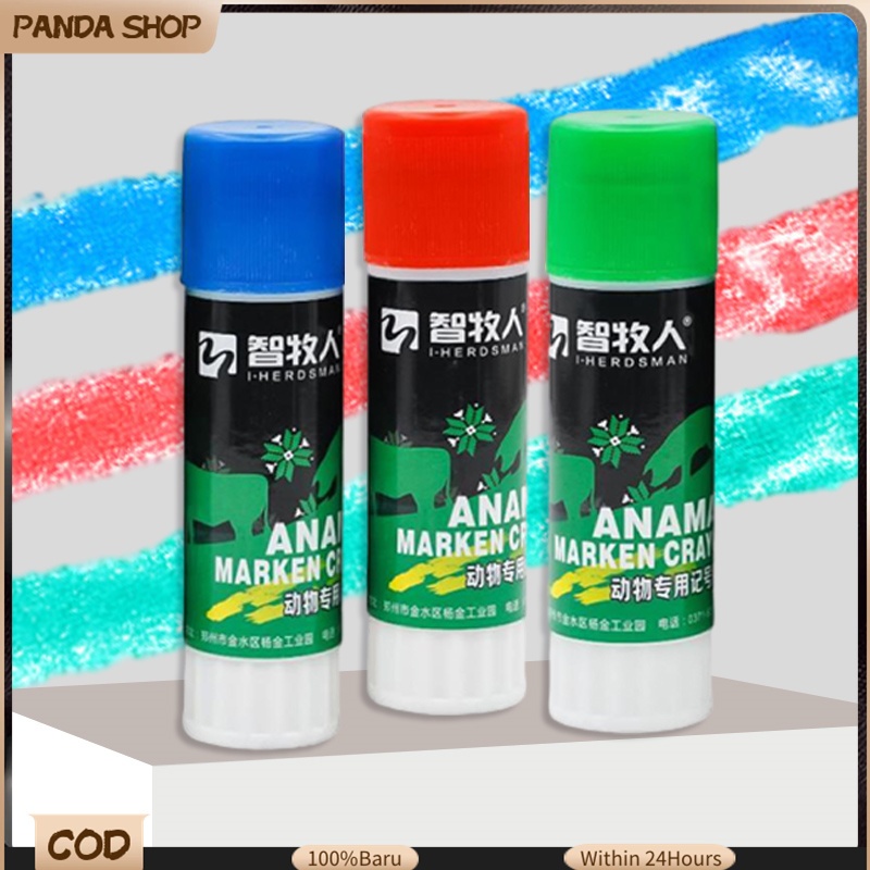 3pcs Pig Marker Crayon Pig Marker Pen Cattle Sheep Marker Crayon Animal ...