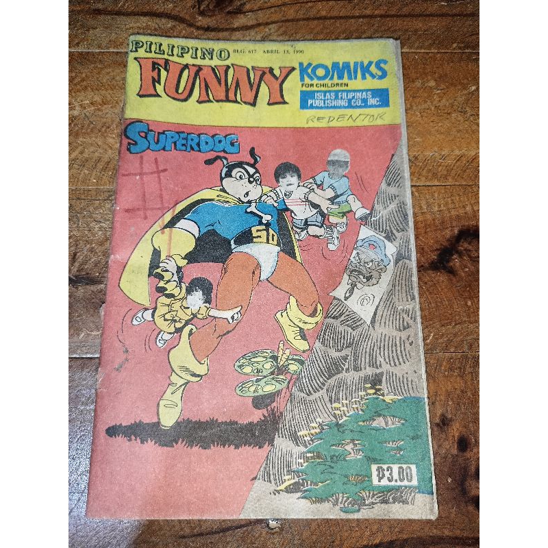 Vintage Pilipino Funny Komiks Tagalog Blg. 617 April 13, 1990 | Shopee ...