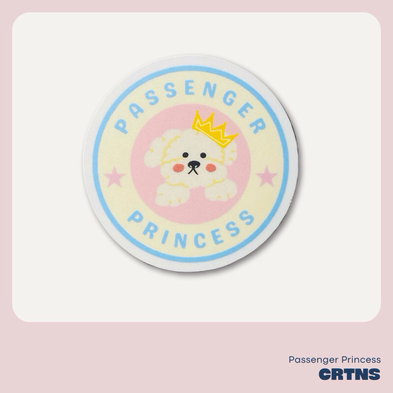 Passenger Princess Stickers - Vinyl Waterproof Matte Sticker 🪐 ...