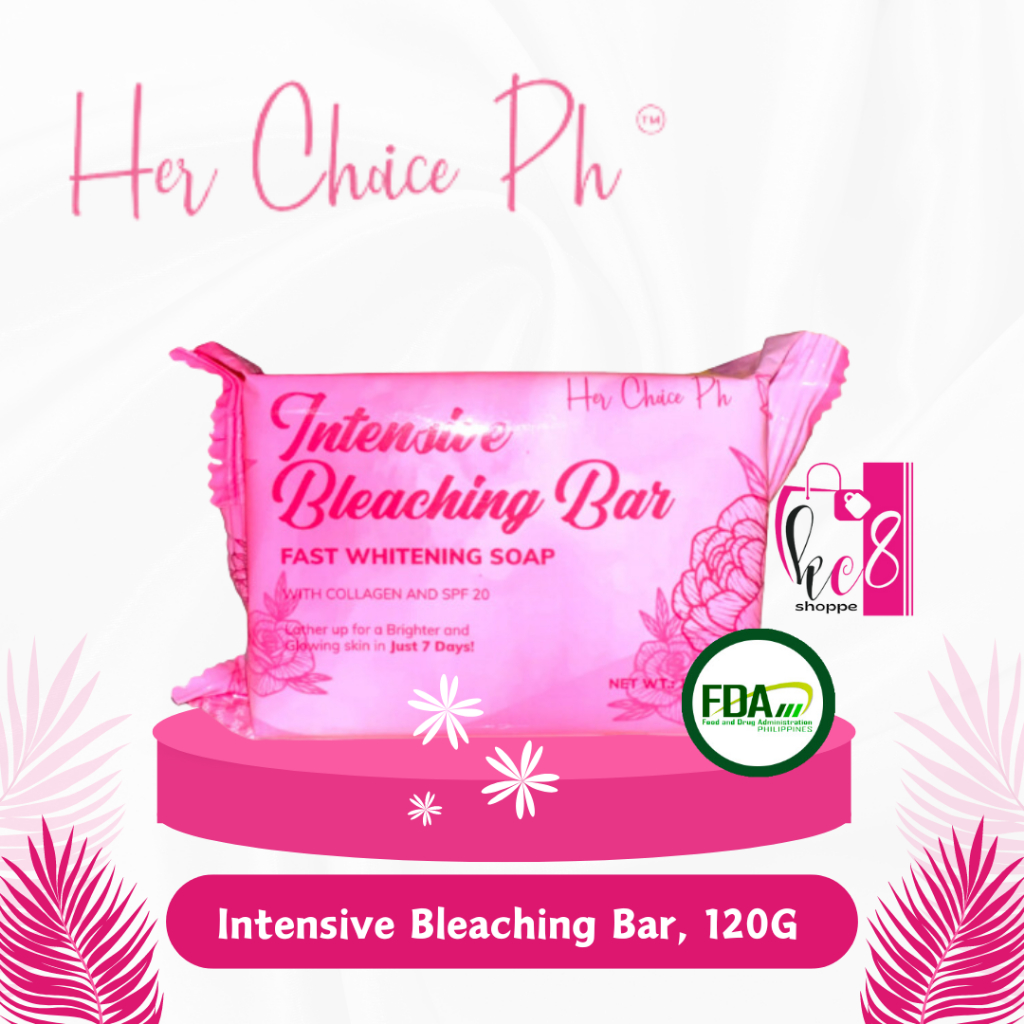 Her Choice PH - Intensive Bleaching Bar -Fast Whitening Soap - 120grams ...