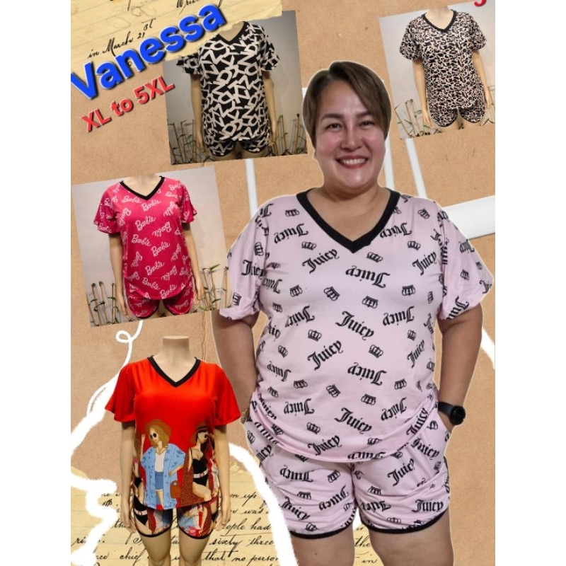 AOS Vanessa Terno Shorts Plus Size (One Size fits XL up to 5XL body ...