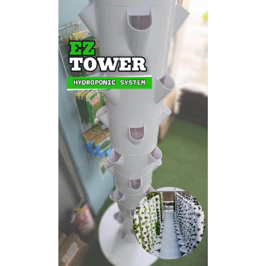 EZ Tower | Hydroponics Tower | Tower or Complete Package | Shopee ...