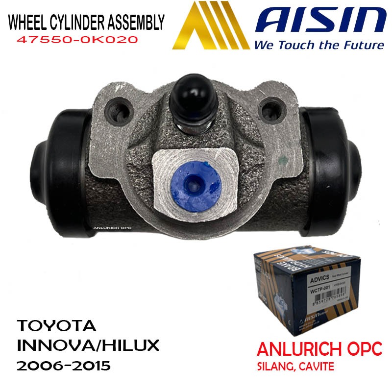 AISIN Wheel Cylinder Assembly Toyota Innova/Hilux 2006-2015 WCTP-001/ ...