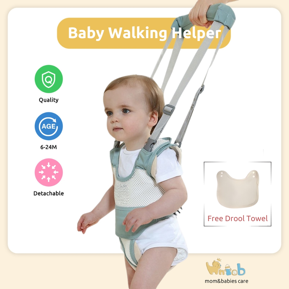 Hntob Baby Soft Walking Helper Assistand Walk Learning Detachable Free ...