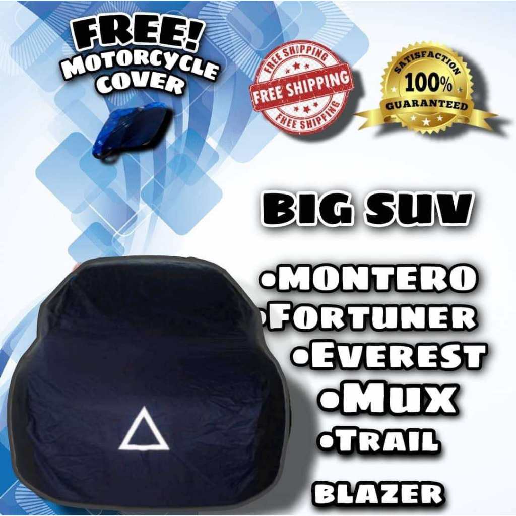 CAR COVER FOR ALL!! SUV/BIG SUV/MOTERO/EVEREST/FORTUNER/MUX/ ANY TYPES ...
