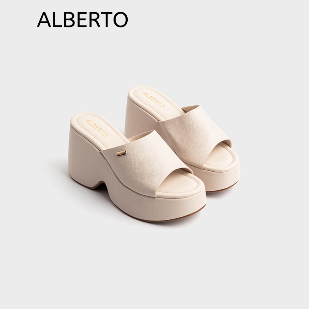 ALBERTO Women's Debora Wedge Sandals | Shopee Philippines