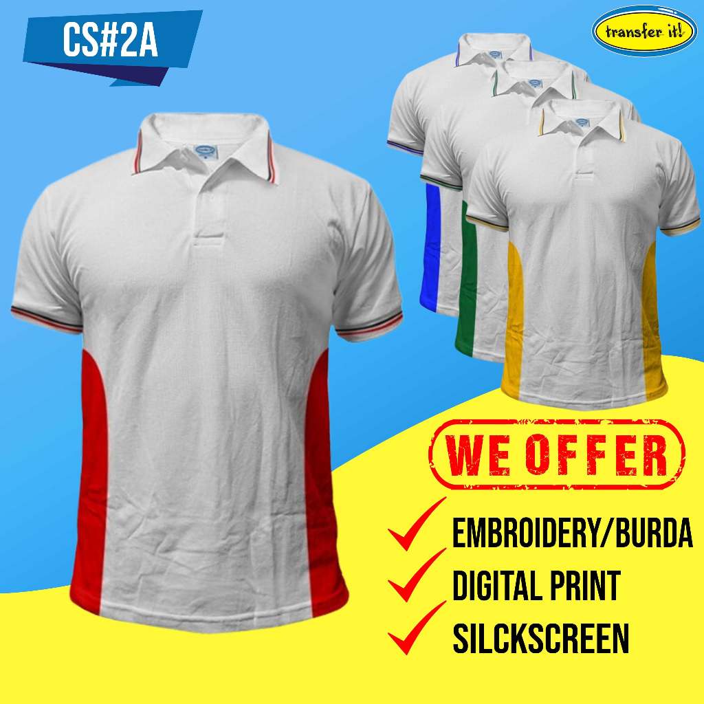 Transfer it Polo Combination CS#2A PLAIN Uniform Honeycomb Cotton ...