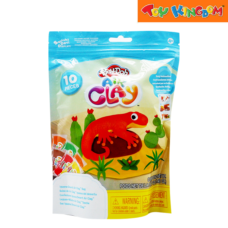 Play-Doh Air Clay Red Iguana Desert | Shopee Philippines