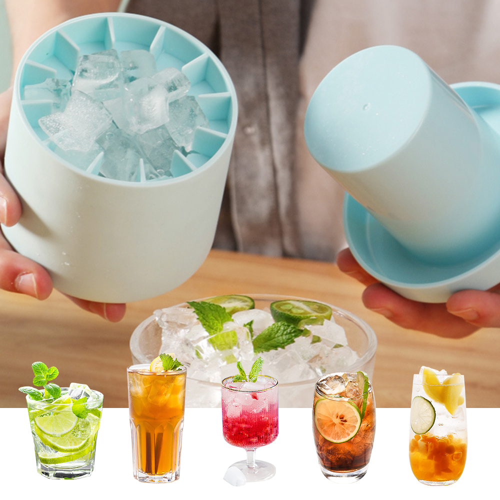 DIY Refrigerator Freeze Ice Maker Creative Ice Cube Mold Barware Tools ...