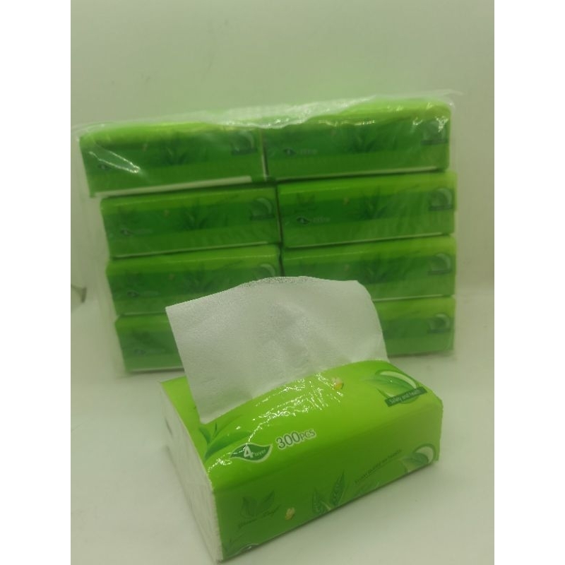 8pack/bag Organic Green Tea Tissue 4ply | Shopee Philippines