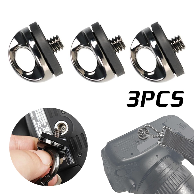 Camera Fixing Screw Rapid 1/4" Screw Camcorder Nut Connecting Adapter ...