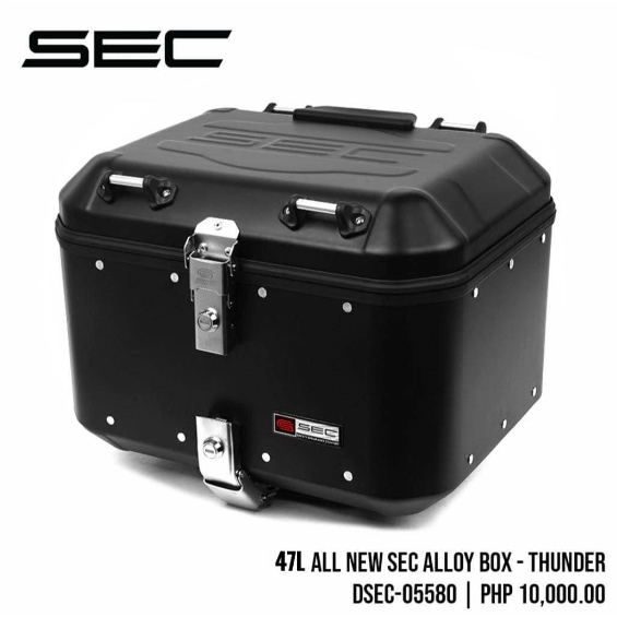 SEC ALLOY TOP BOX 48L cage with base plate | Shopee Philippines