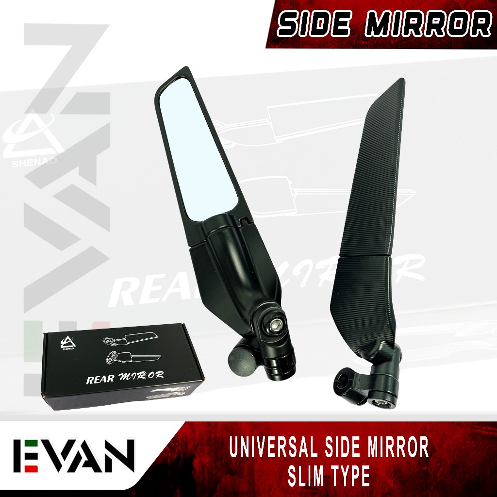 EVAN shop Universal Rearview Adjustable Rotate Side Mirrors for ...