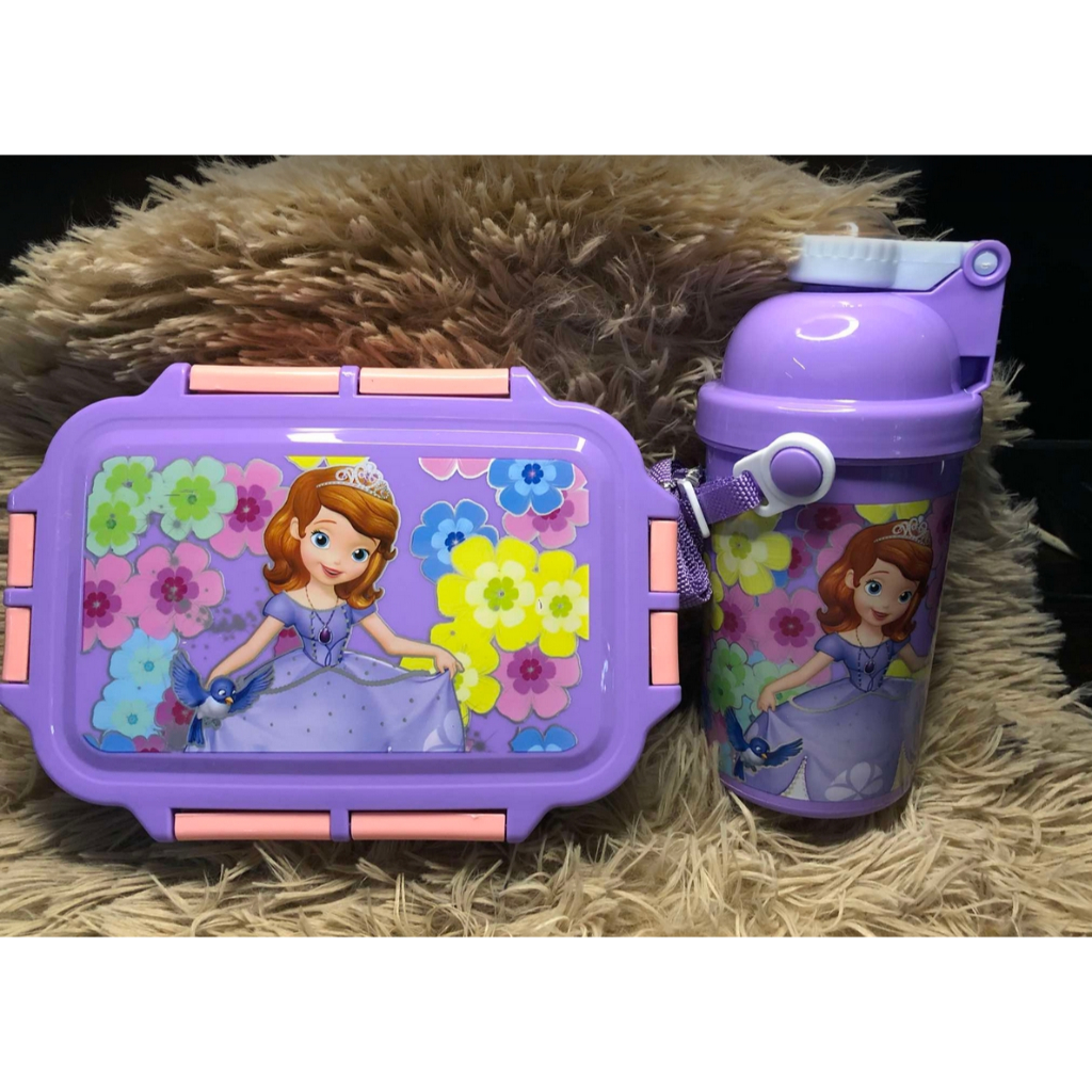 Cartoon baunan lunch box for kids girl and boy | lunch box with tumbler ...