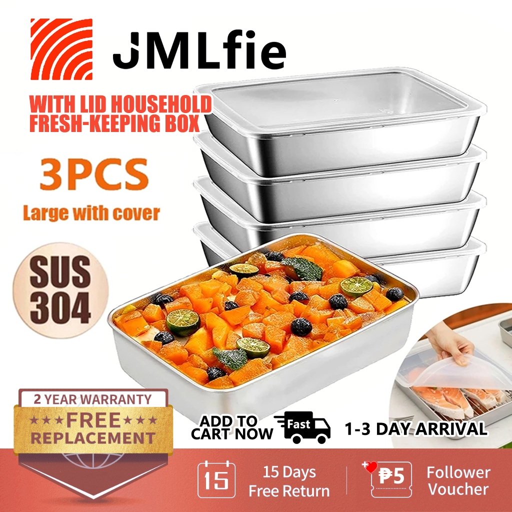 304 Stainless Food Container Stainless Steel Box Stainless Box Storage ...