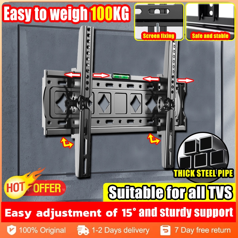 Universal TV Bracket 26-72 Inch Adjustable pitch 15° Monitor LCD LED ...