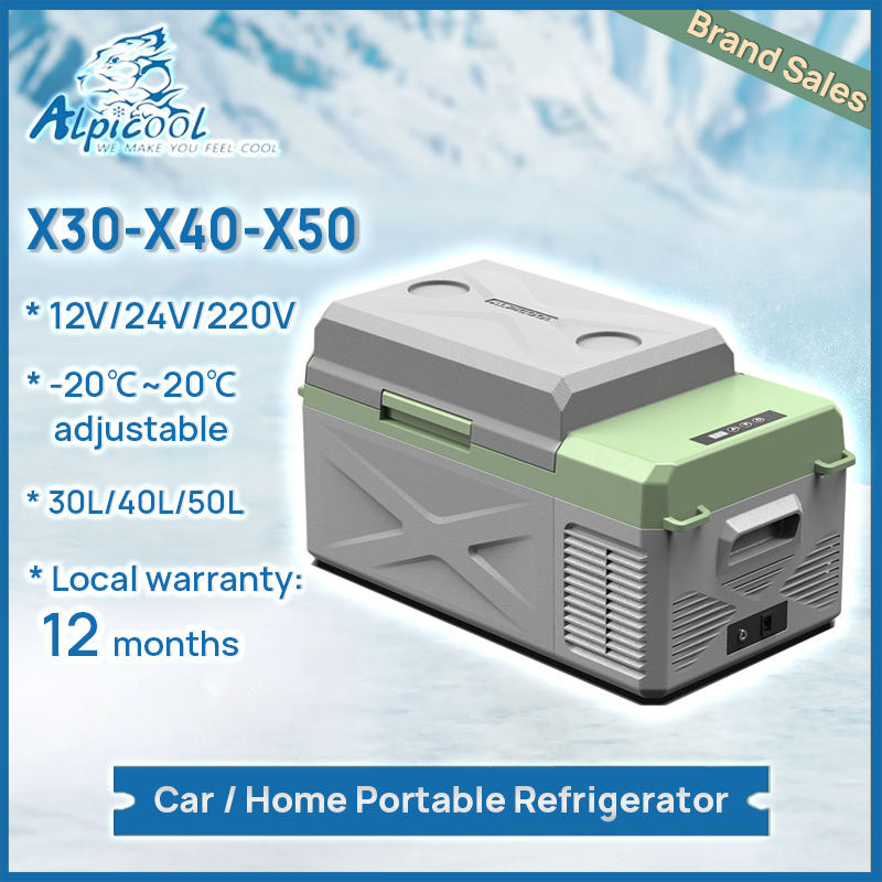 Alpicool X50/X40/X30 New Products Car Fridge Portable Compressor Refrigerator Camping 12V/24V ...