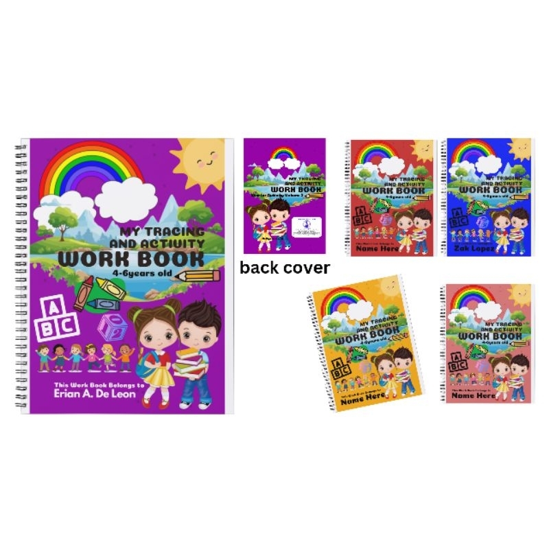 Work Book Activity Book Pigment Print | Shopee Philippines