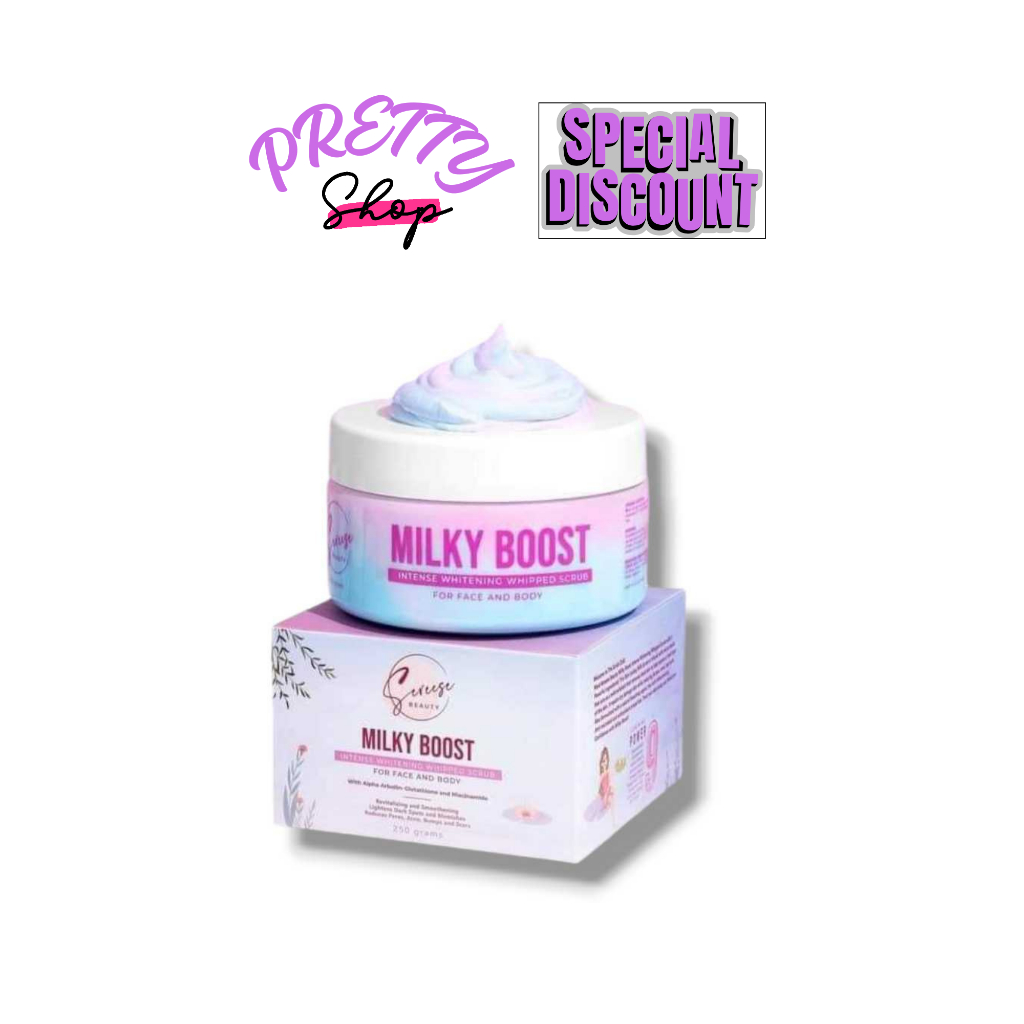 New Sereese Beauty MILKY BOOST, INTENSE WHITENING WHIPPED SCRUB for ...